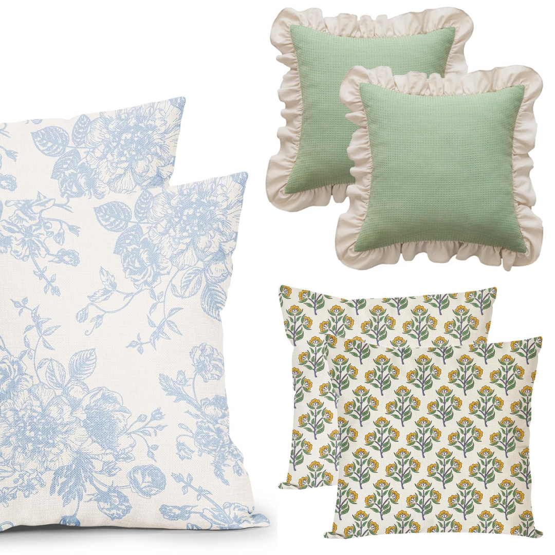 15 Colorful Pillow Combinations PERFECT for Spring | OBLIQUE NEW YORK